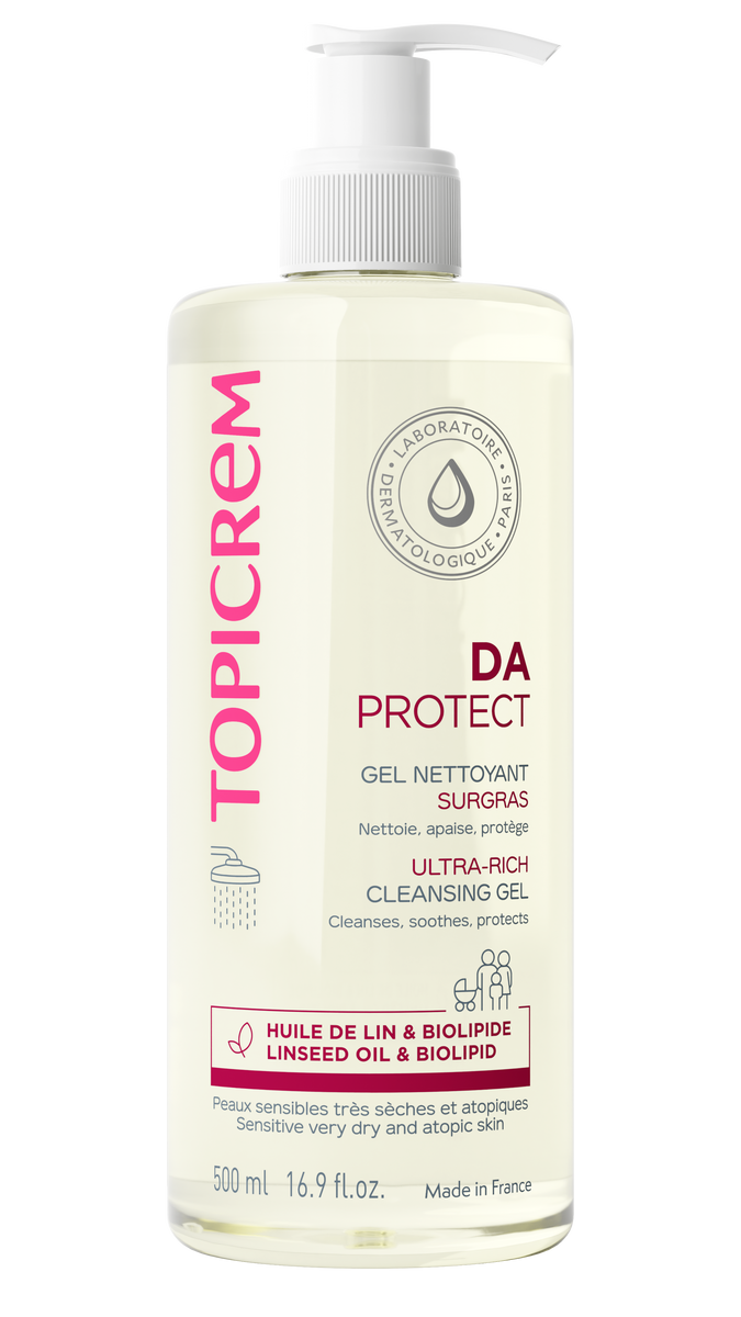 Topicrem -Gel Limpiador Facial Piel Sensible - 500 ml - Topicrem México